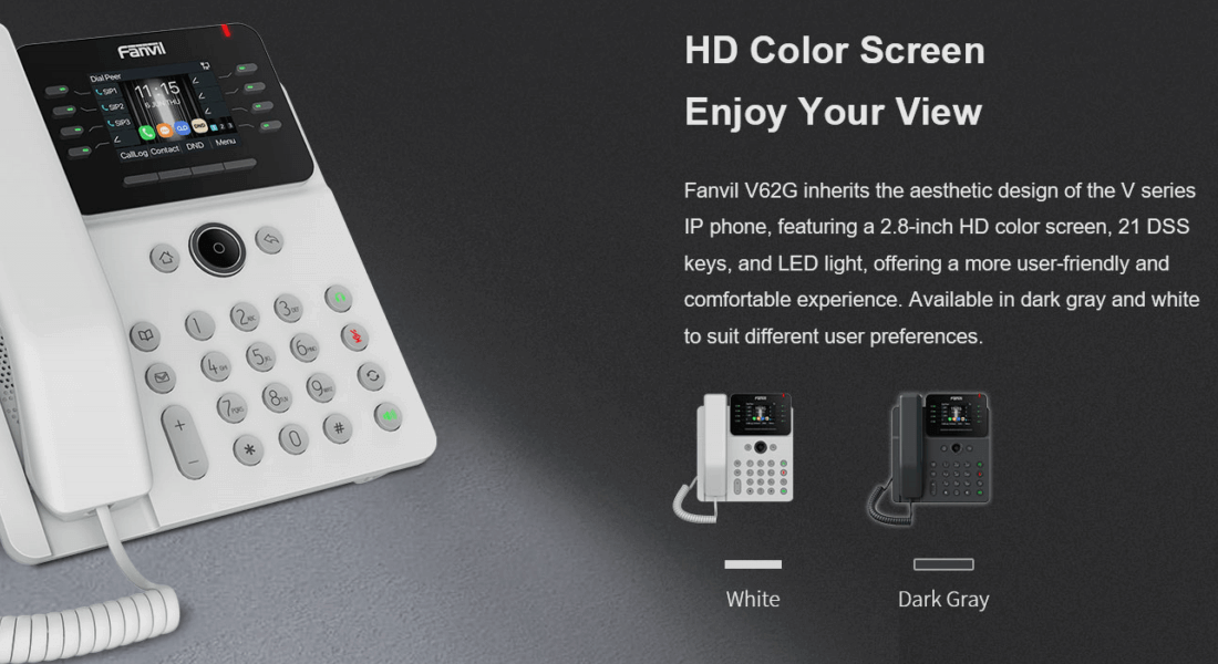Fanvil V62G Dark Grey Kuwait